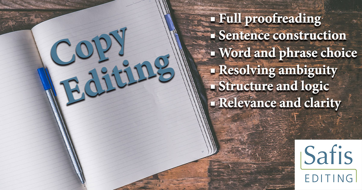 Copy Editing - Safis Editing